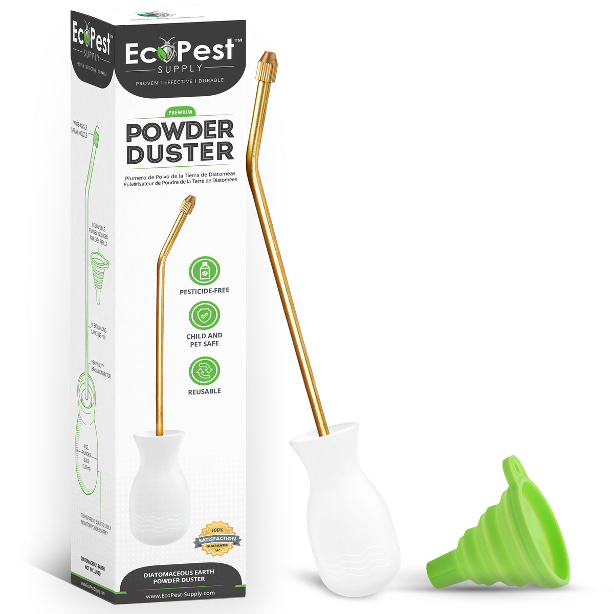 Pest Control Powder Duster | Diatomaceous Earth or Other Pest Control ...